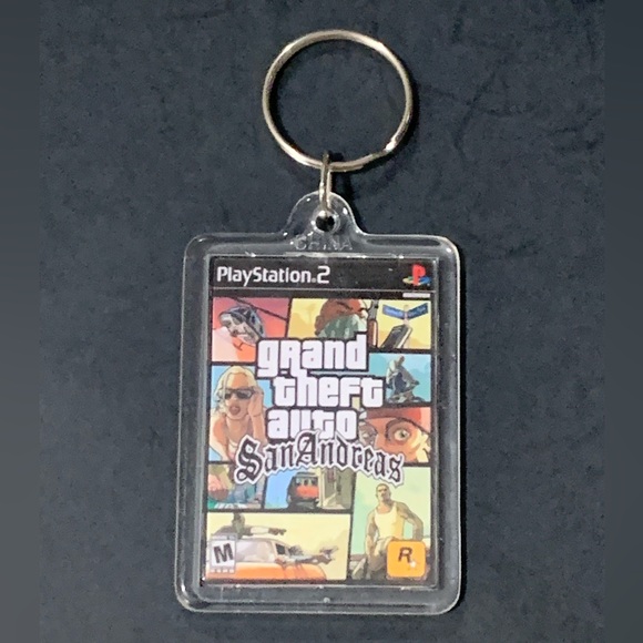 Sony | Accessories | Ps2 Gta San Andreas Keychain | Poshmark